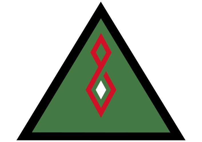 Italy air force roundel Royalty Free Vector Image