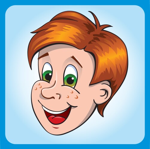 Brother Face Clipart