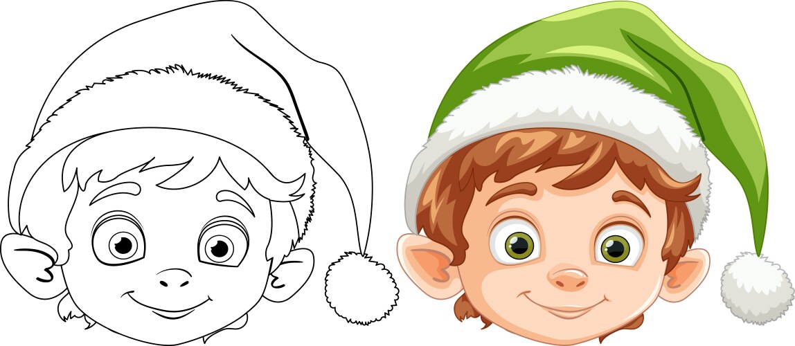 Christmas Clipart Elf Vector Images (over 1,600)