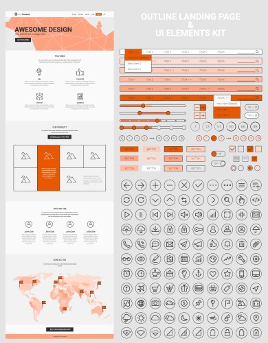 Fashion low poly wireframe banner template Vector Image