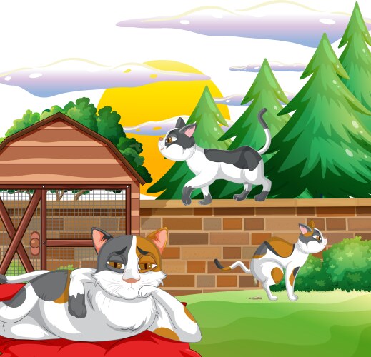 Cartoon Cats Vector Images (over 200,000)