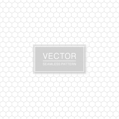 Chemistry seamless pattern hexagonal design Vector Image