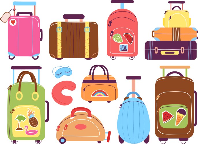 Cartoon Suitcase Vector Images (over 25,000)