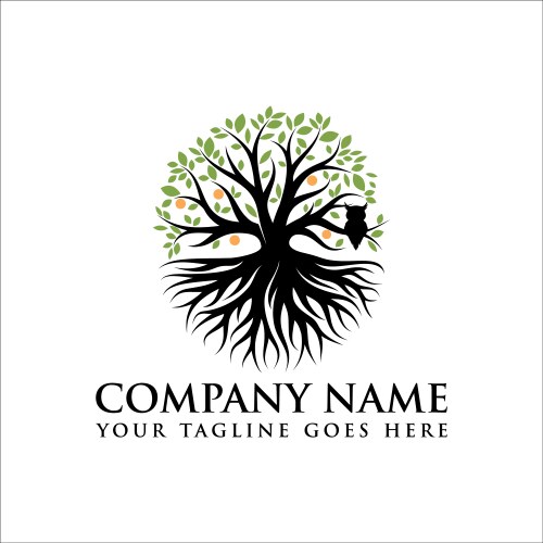 Tree of life logo Royalty Free Vector Image - VectorStock