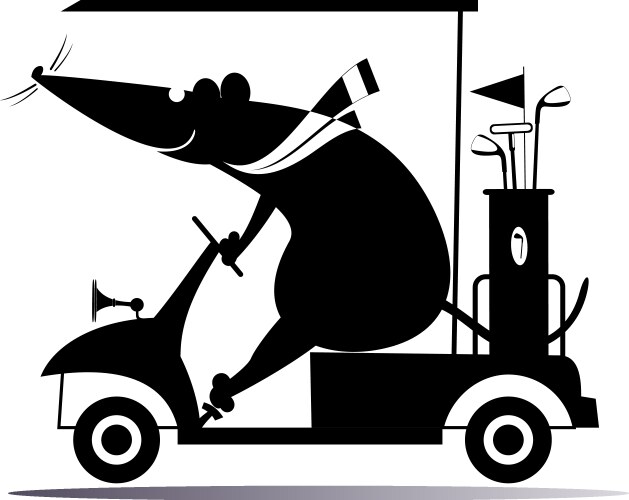 Animals Golf Vector Images (over 980)