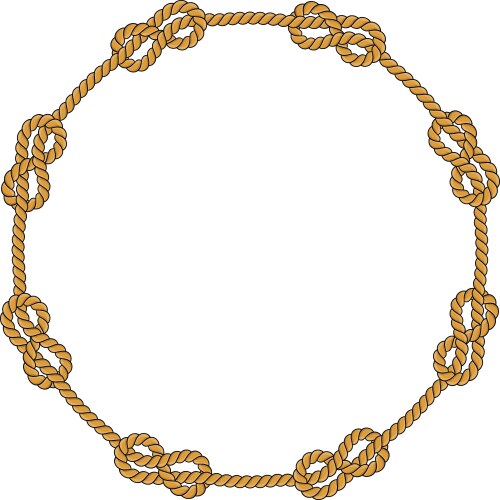 Rope Border Rectangle Vector Images (over 500)