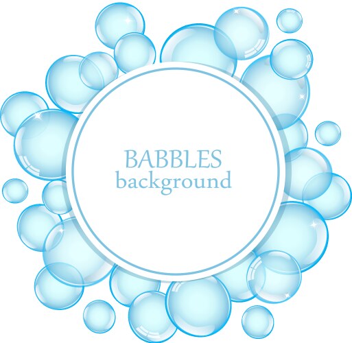 Shiny bubbles Royalty Free Vector Image - VectorStock