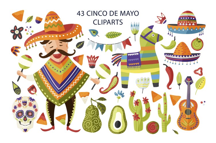 Happy Cinco De Mayo Clipart Vector Images (over 280)