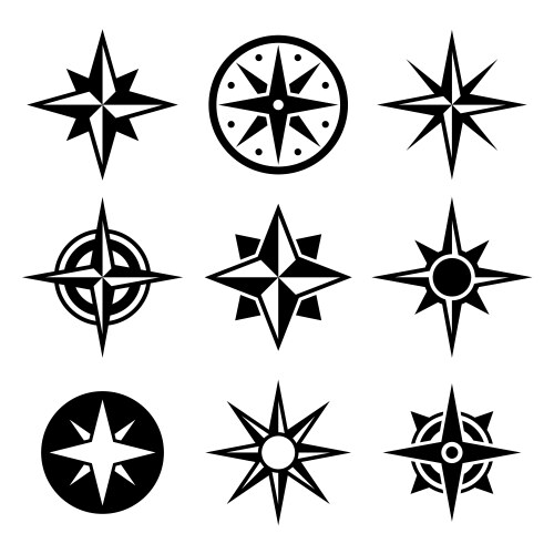 Compass Rose Vector Images (over 25,000)