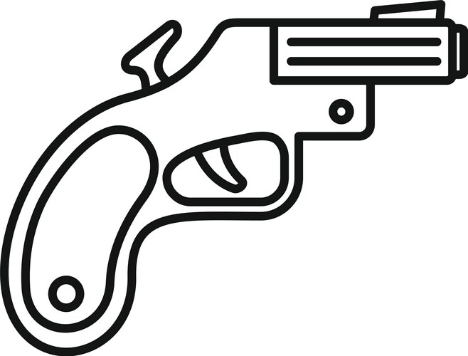 Gun Outline Vector Images (over 50,000)