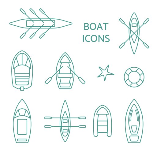 Boat Outline Vector Images (over 48,000)