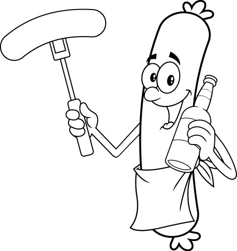 Sausage Cartoon Vector Images (over 20,000)