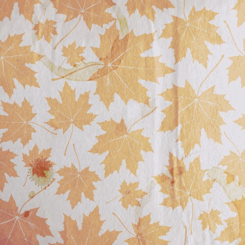 Vintage floral autumn fall seamless background Vector Image