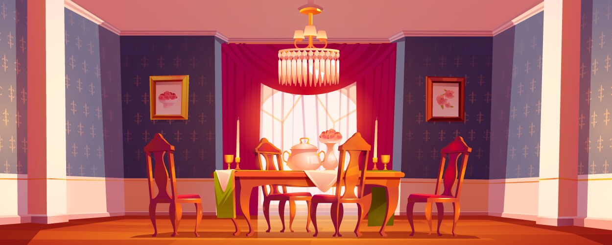 Dining Room Cartoon Vector Images (over 3,100)
