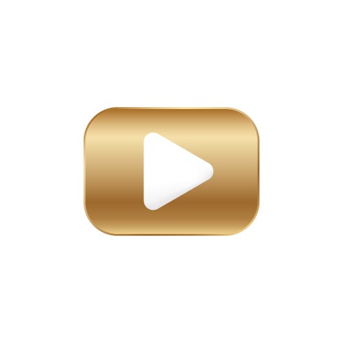 Gold Play Button Vector Images (over 5,400)