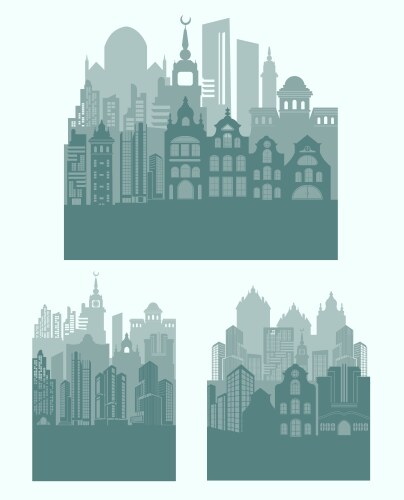 Building Silhouette Vector Images (over 200,000)