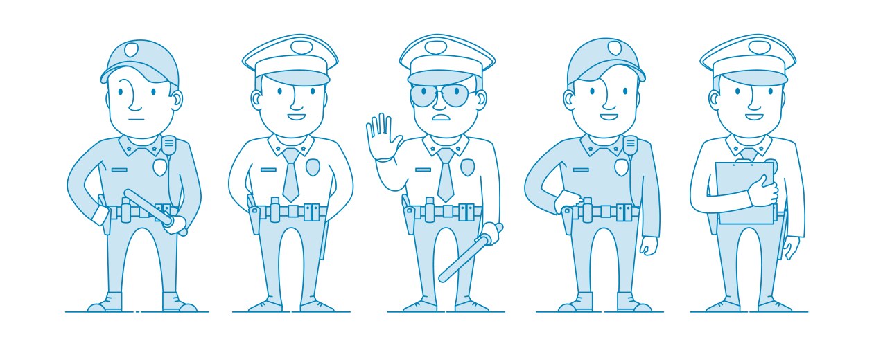 Police Cartoon Vector Images (over 31,000)