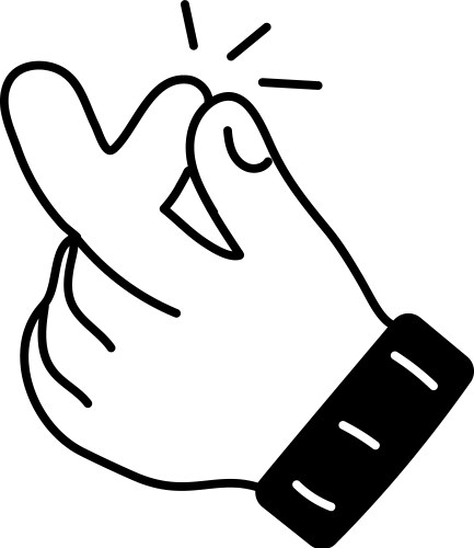 Finger Snapping Vector Images (over 450)