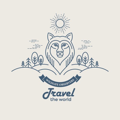 Stingray icon outline collection in black Vector Image