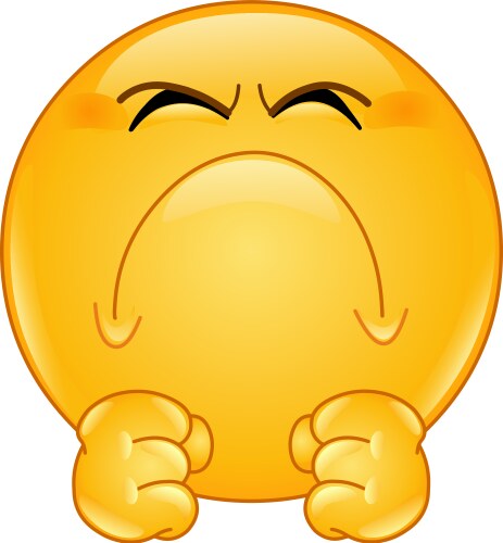 Homeless emoticon Royalty Free Vector Image - VectorStock