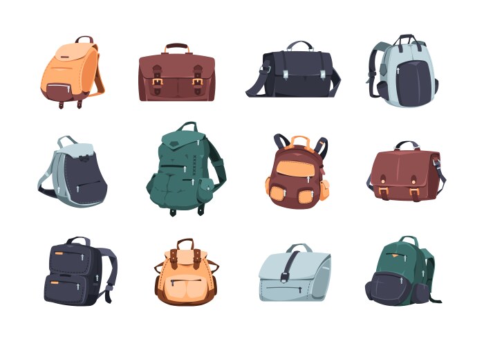 Backpack Cartoon Vector Images (over 41,000)
