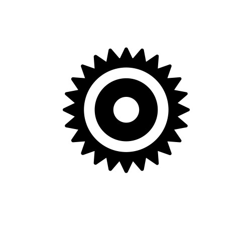 Cog Silhouette Vector Images (over 11,000)