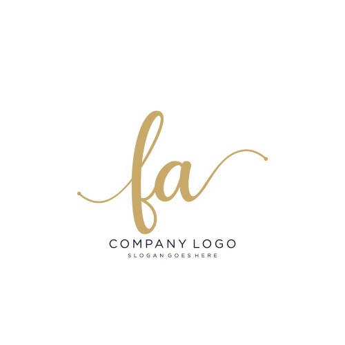 Letter Fa Logo Vector Images (over 2,900)