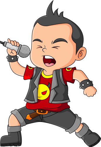 Boy marching band Royalty Free Vector Image - VectorStock