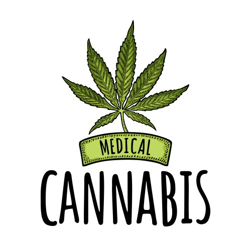 Black and White Cannabis Leaves Vector Images (over 3,300)