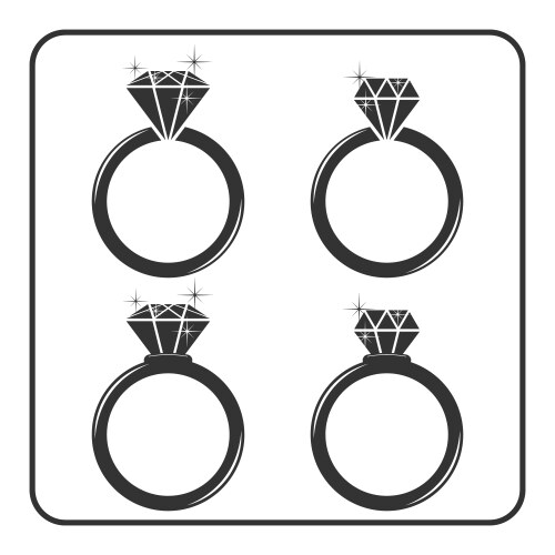 Engagement Ring Vector Images (over 51,000)