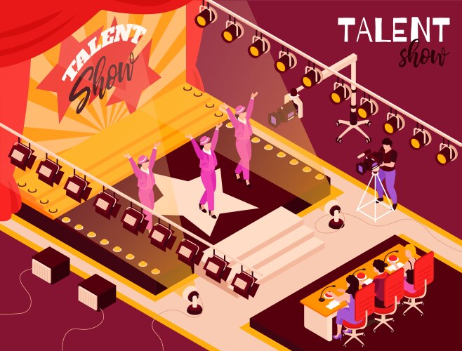 Talent Show Background Vector Images (over 1,300)