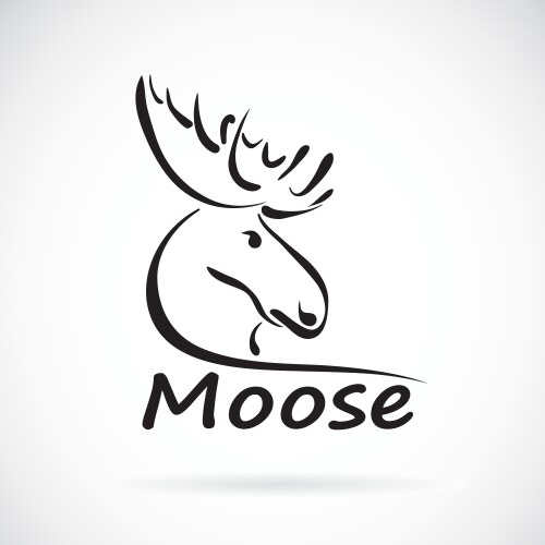 Moose Black and White Vector Images (over 6,100)