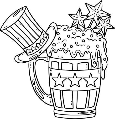 Beer Coloring Pages Vector Images (over 290)