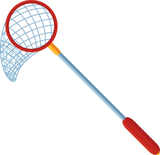 Cartoon boy catching a butterfly Royalty Free Vector Image