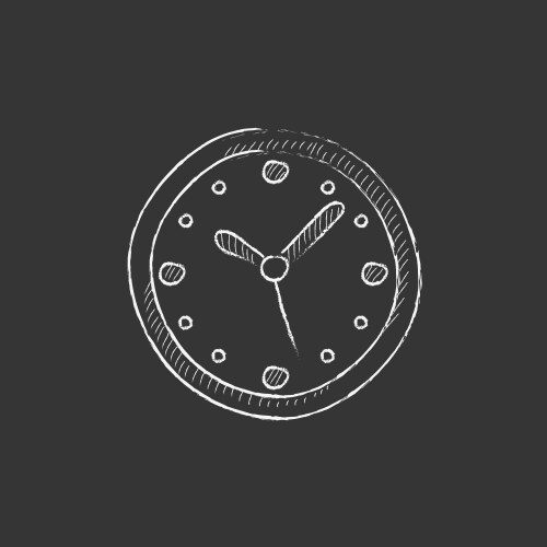 Wall Clock Drawing Vector Images (over 1,700)
