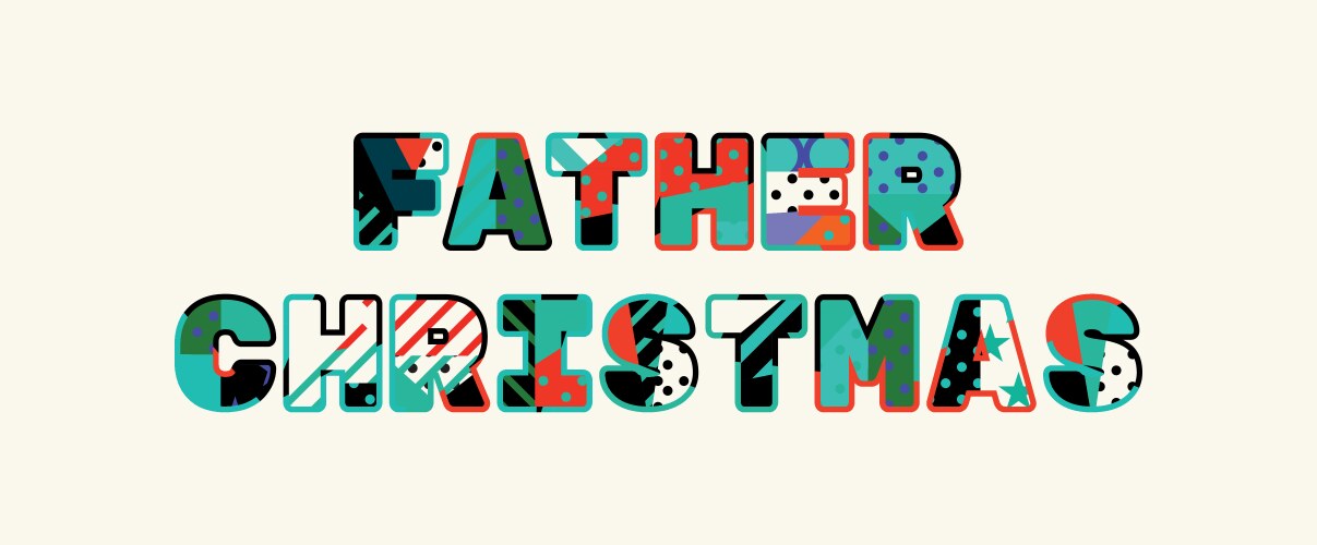 Educational english word card father Royalty Free Vector