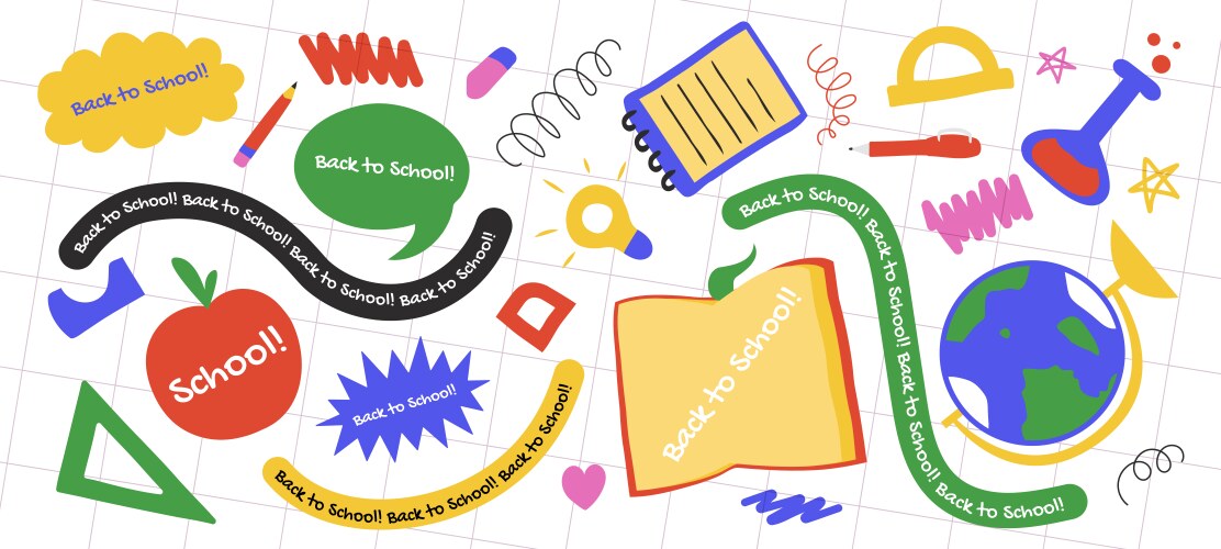 Homework Doodles Vector Images (over 1,800)