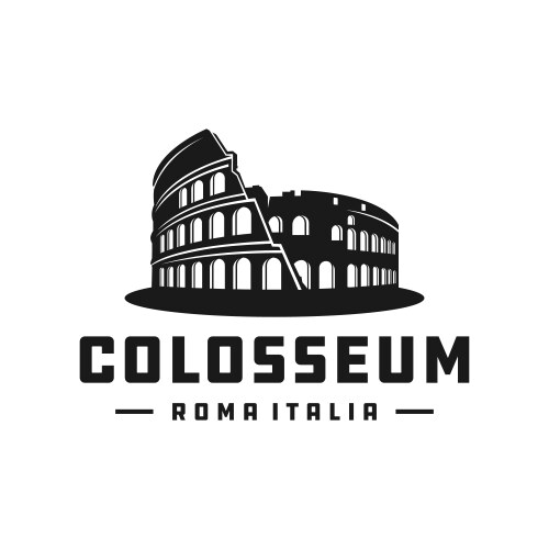 Colosseum in rome Royalty Free Vector Image - VectorStock