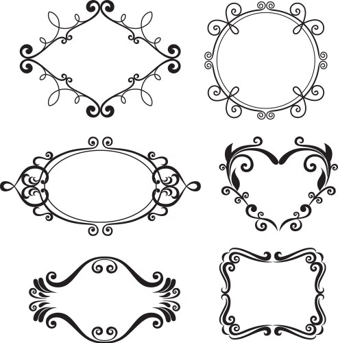 Swirl Border Vector Images (over 110,000)