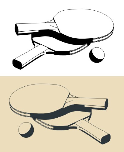 Table Tennis Vector Images (over 12,000)