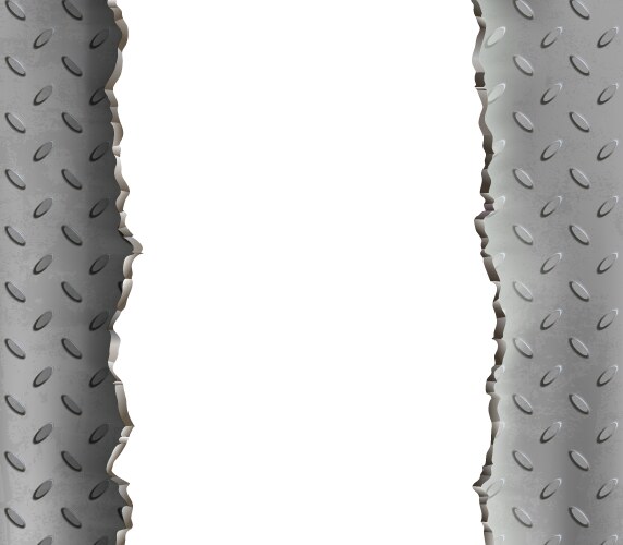 Torn Metal Vector Images (over 1,800)