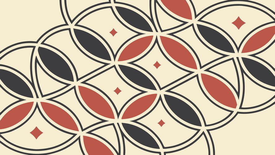 Asian Petal Scale Pattern – Royalty-Free Vector | VectorStock