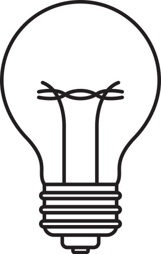 Bulb Light Contour Vector Images (over 27,000)