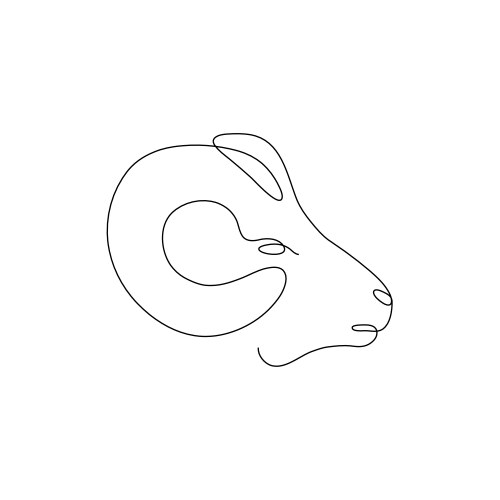 Ram Outline Vector Images (over 4,900)