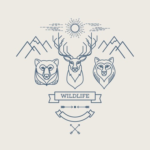 Wild Animals Vector Images (over 800,000)