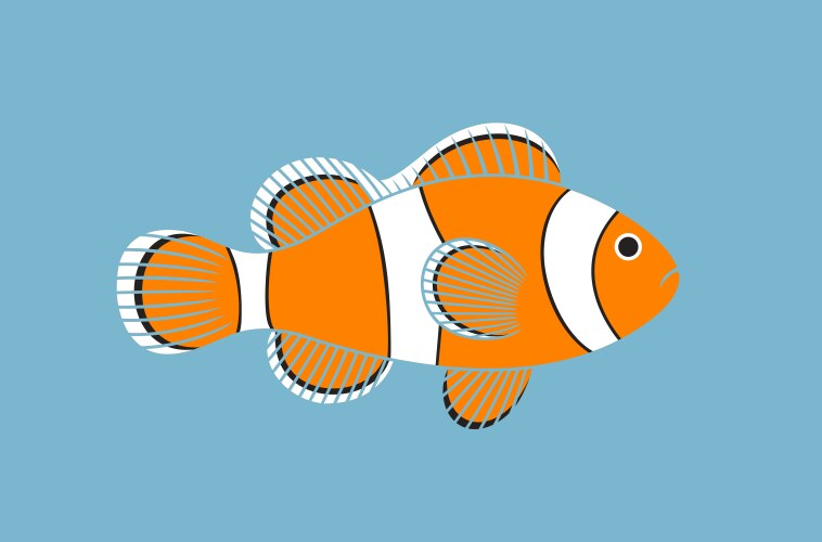 Fish aboriginal art style Royalty Free Vector Image