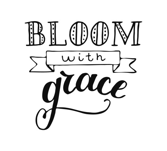 Grace Calligraphy Lettering Vector Images (over 1,100)