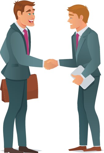 Handshake Cartoon Vector Images (over 7,500)
