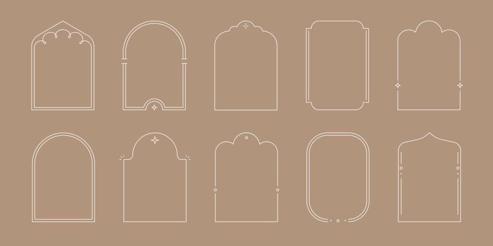 Line Frame Vector Images (over 790,000)