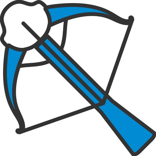 Crossbow bolts icon Royalty Free Vector Image - VectorStock